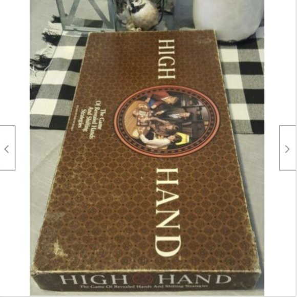 Milton Bradley | Toys | Vintage High Hand Board Game Phase Style Game ...